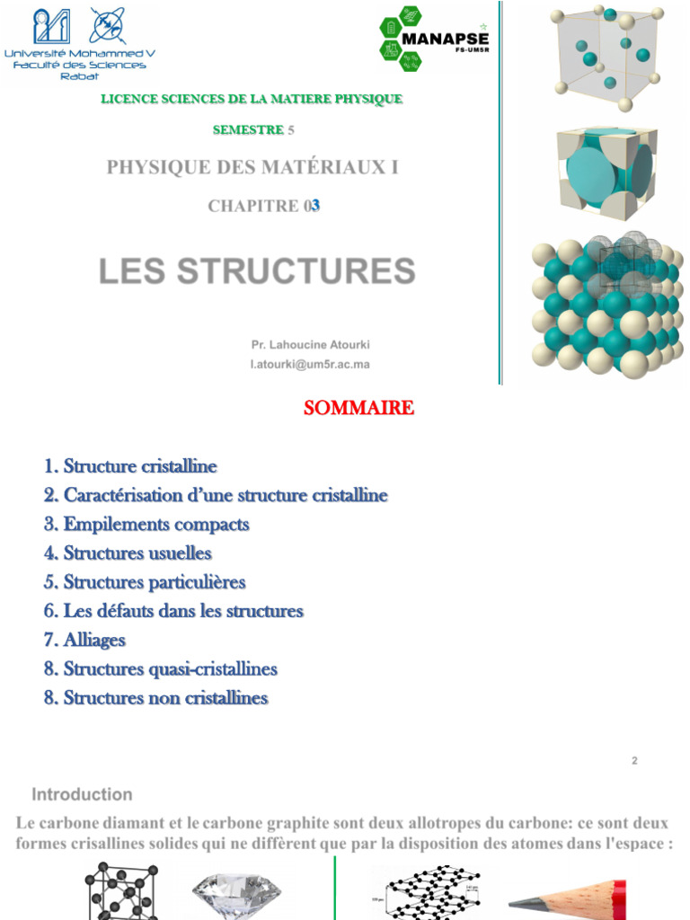 Chapitre 03 - Les Structures | PDF