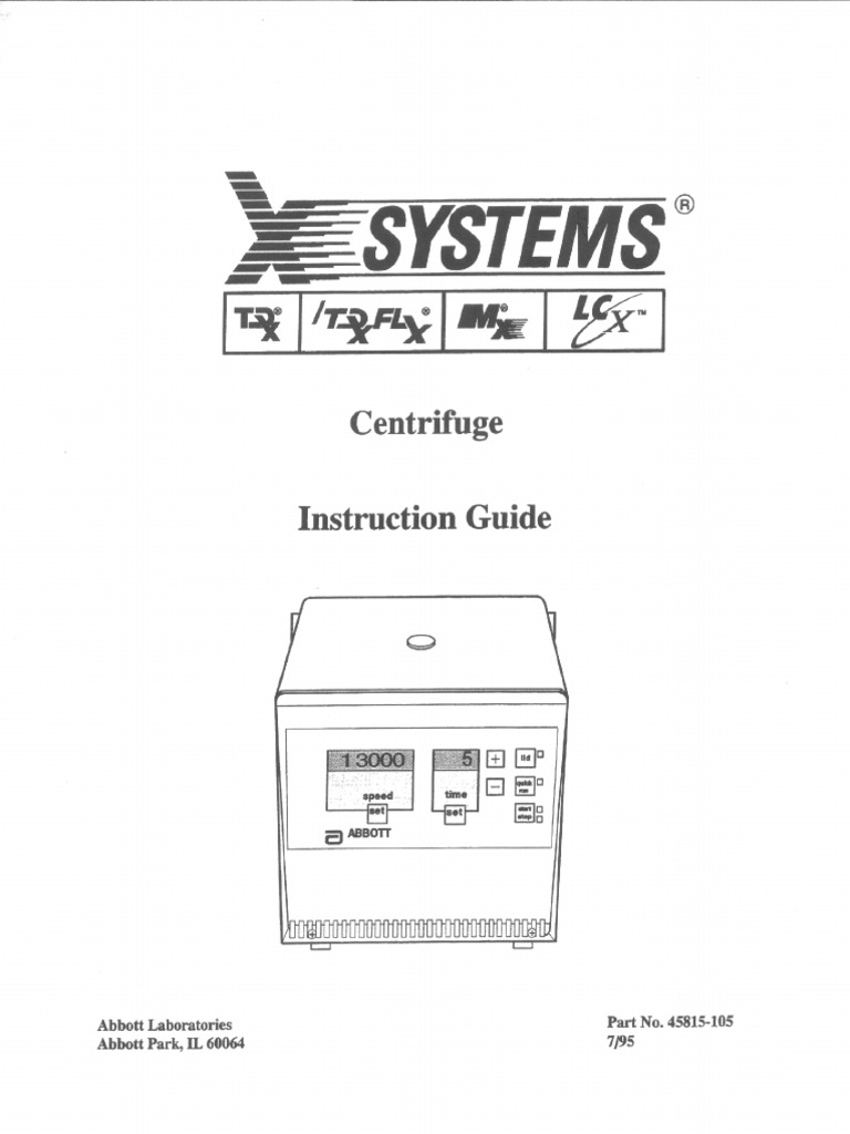 Abbott 3531 Instruction Guide | PDF