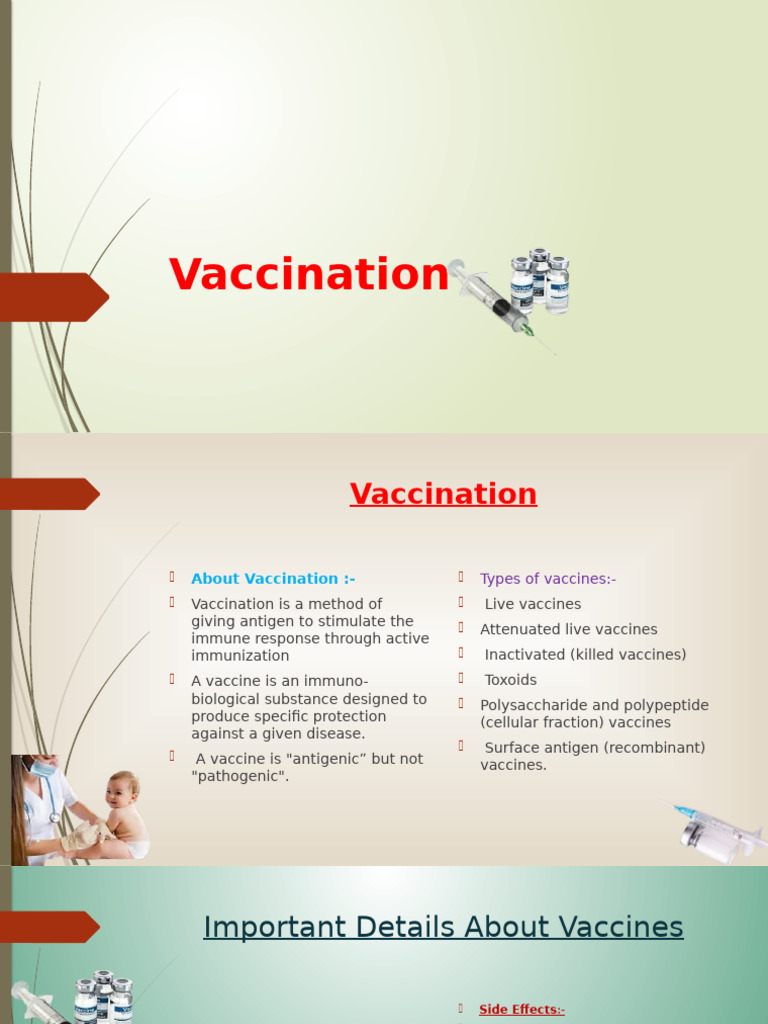 Vaccination | PDF