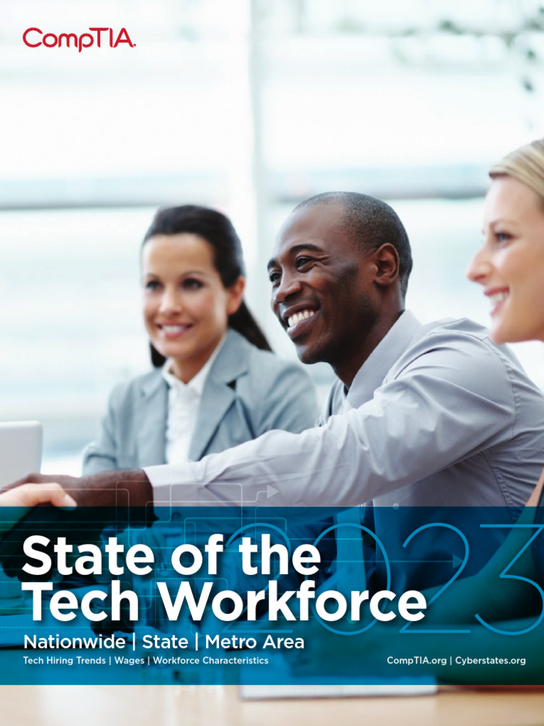 CompTIA State of The Tech Workforce 2023 | PDF | Cost Of Living ...
