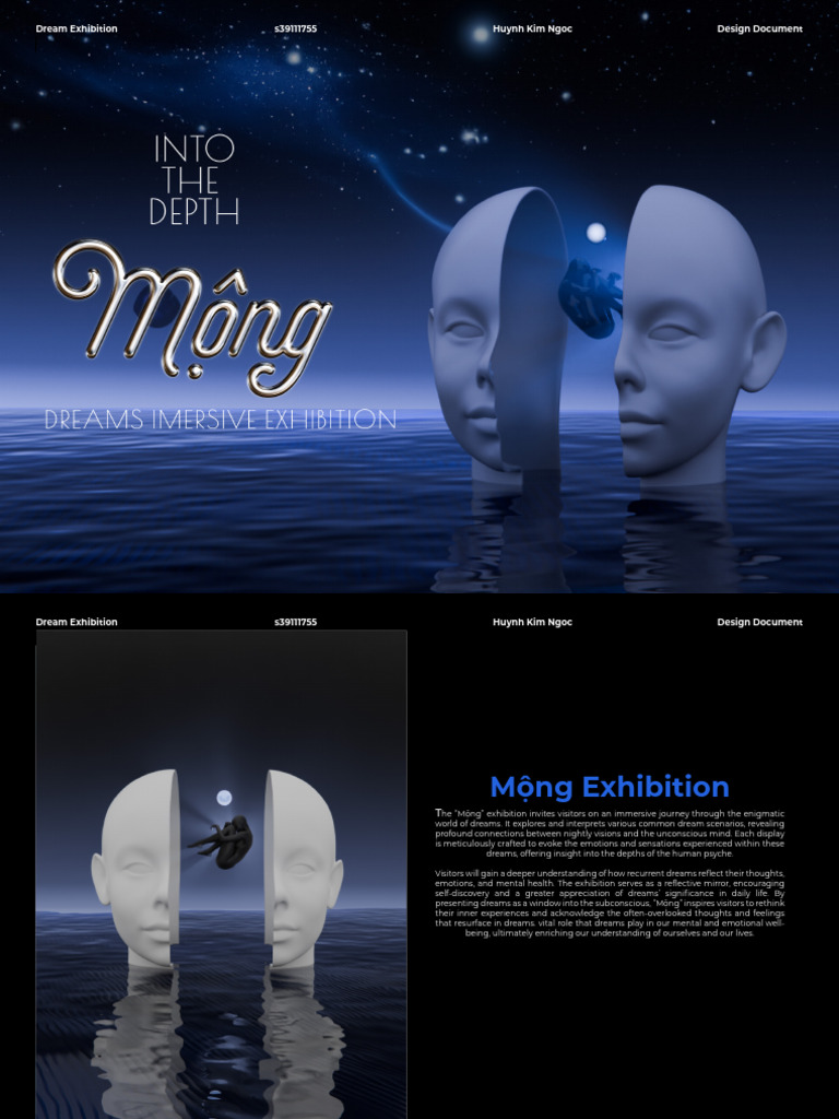 Dream Exhibition Huynh Kim Ngoc Design Document s39111755 | PDF