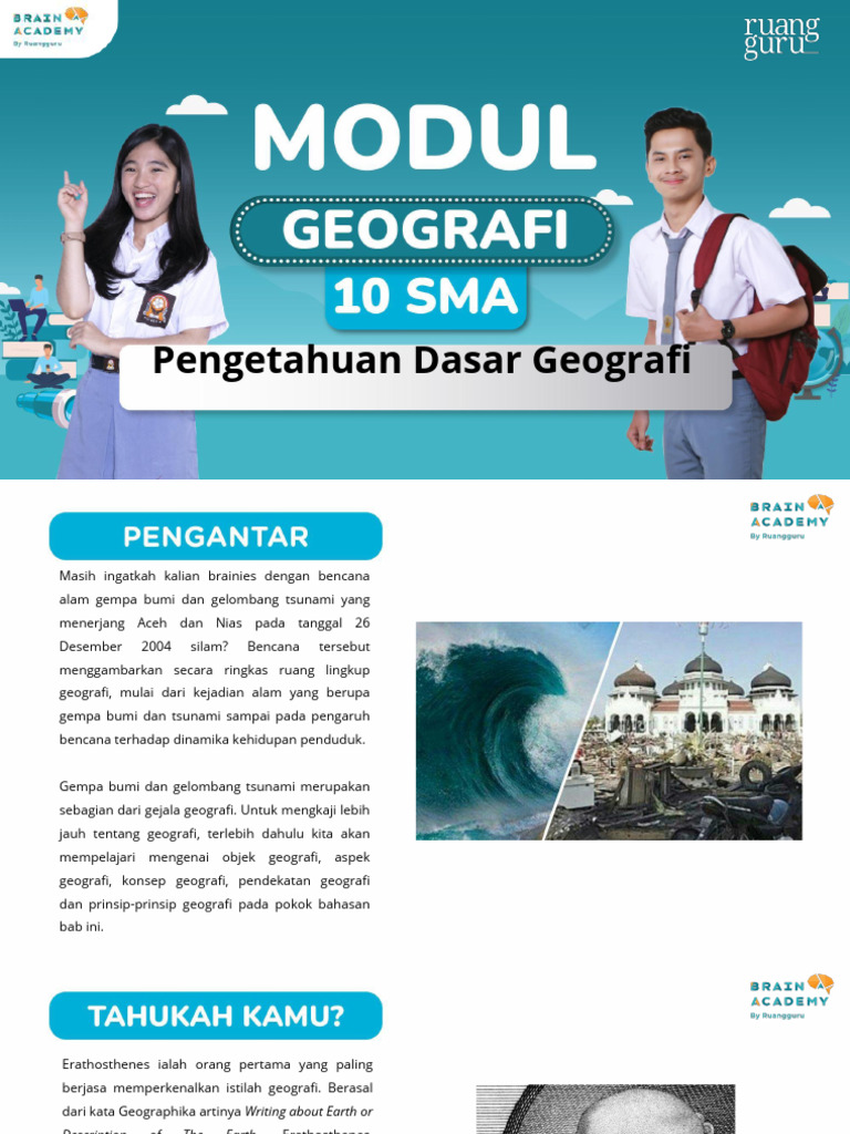 Modul Geographi | PDF