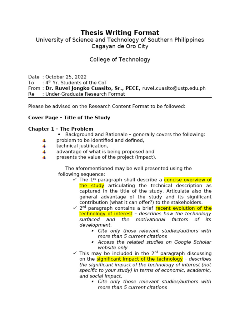 Research Format USTP CoT 2022 | PDF