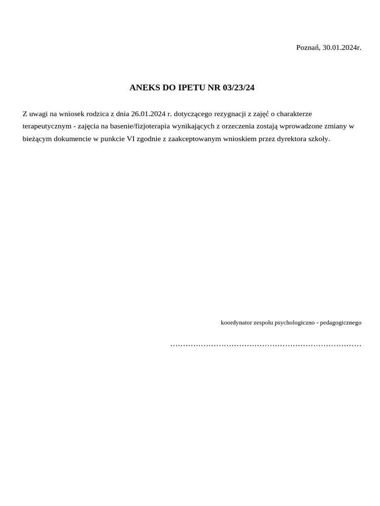 Aneks Do IPET'u (E) | PDF