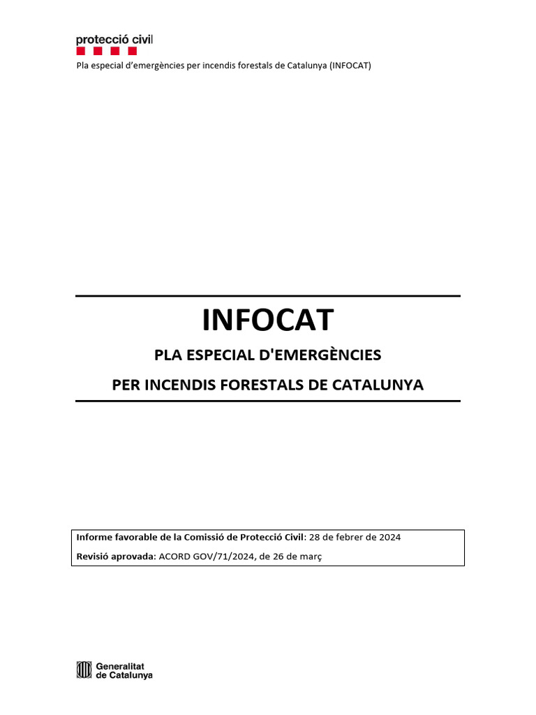 Document Pla Infocat | PDF