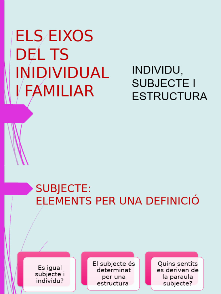 1 - ELS EIXOS DE CASEWORK - .PPTX - 2024 - Tagged | PDF