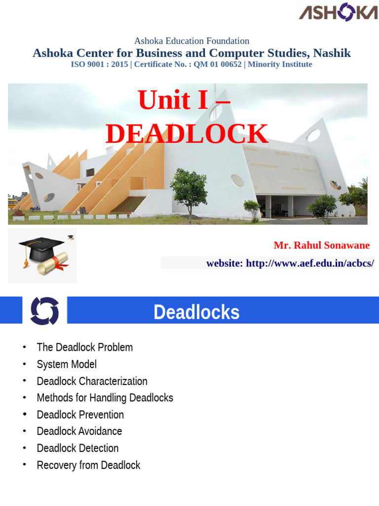 CH 1 - Deadlock | PDF