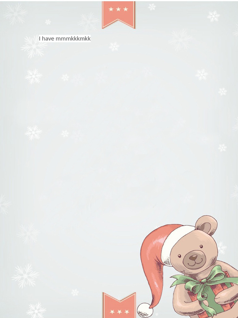 Simple Brown Bear Letter-WPS Office | PDF