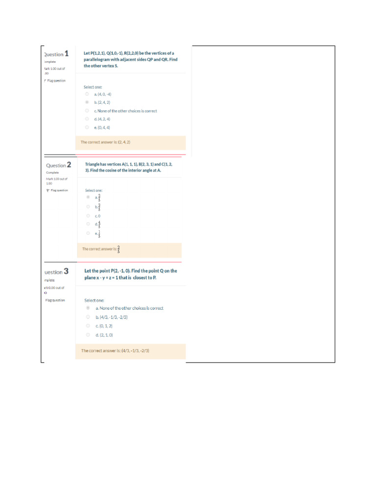Practice Test 3MAE | PDF