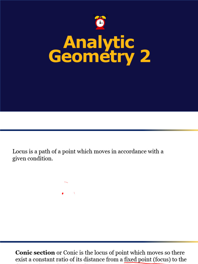Analytic Geometry 2 | PDF