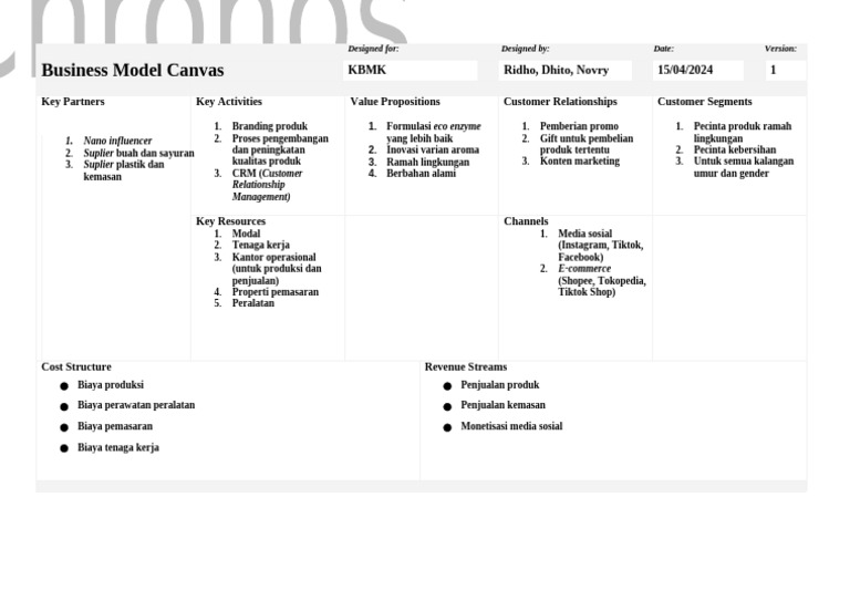 BMC Eco-Cleaner KBMK 2024 | PDF