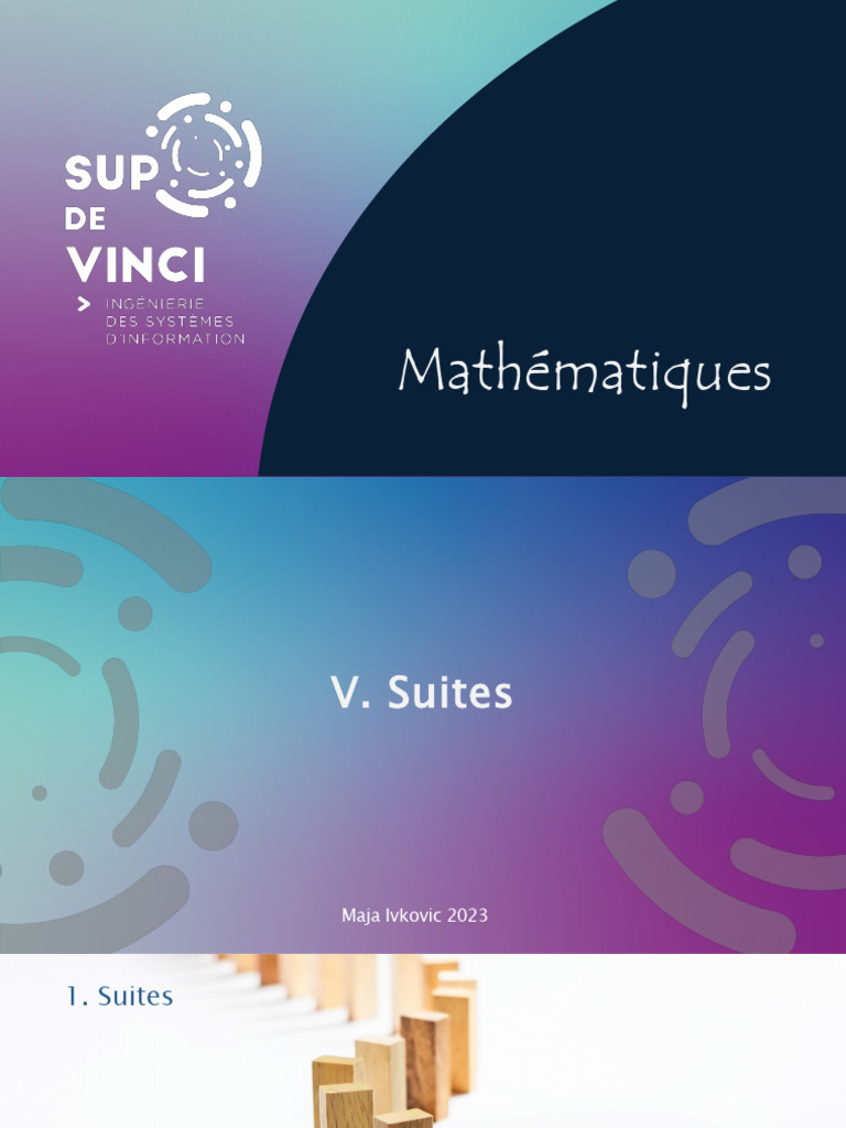 Suites Arithmétiques Et Géométriques | PDF
