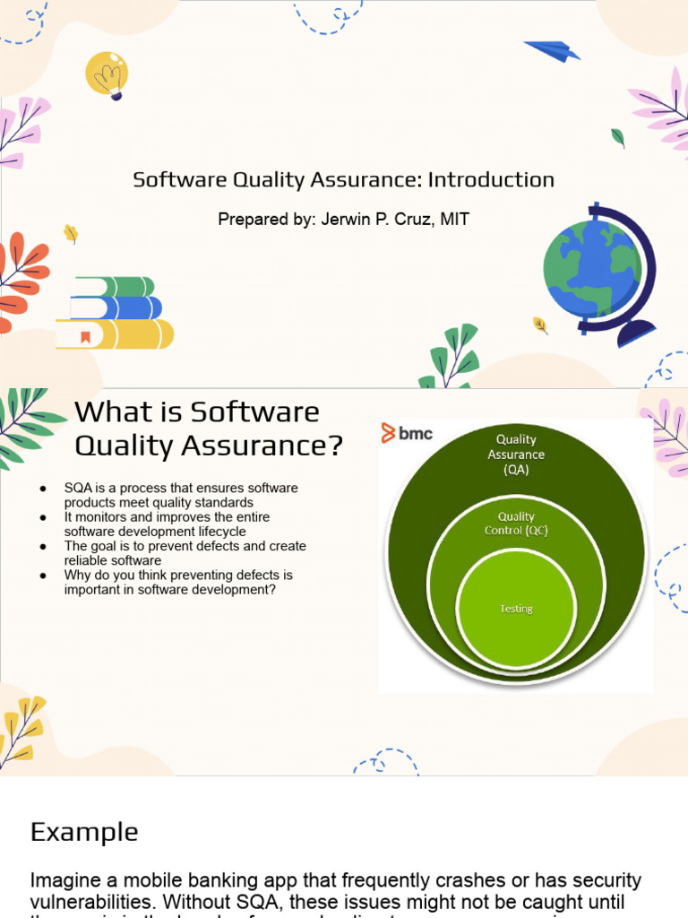 SQA - Lesson 1 | PDF