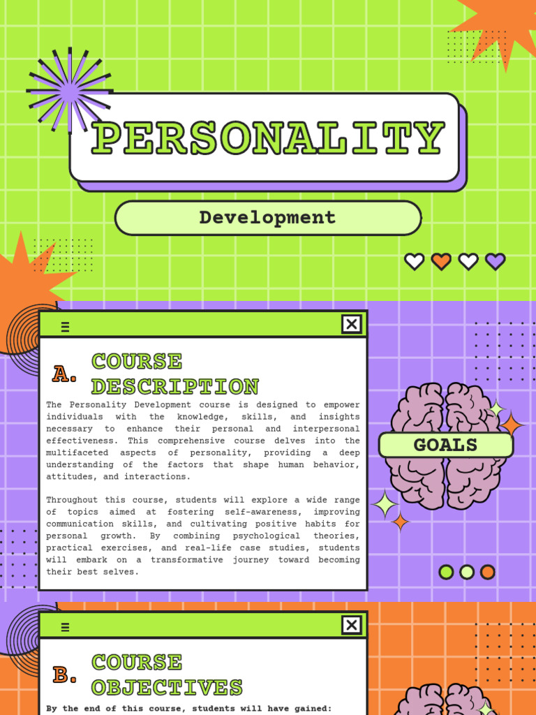 Personality Development | PDF