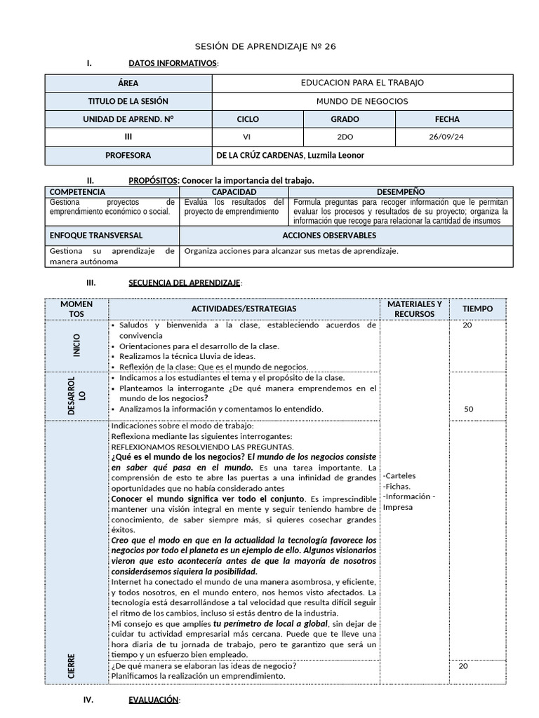 Sesion 17 Ept - 2do | PDF