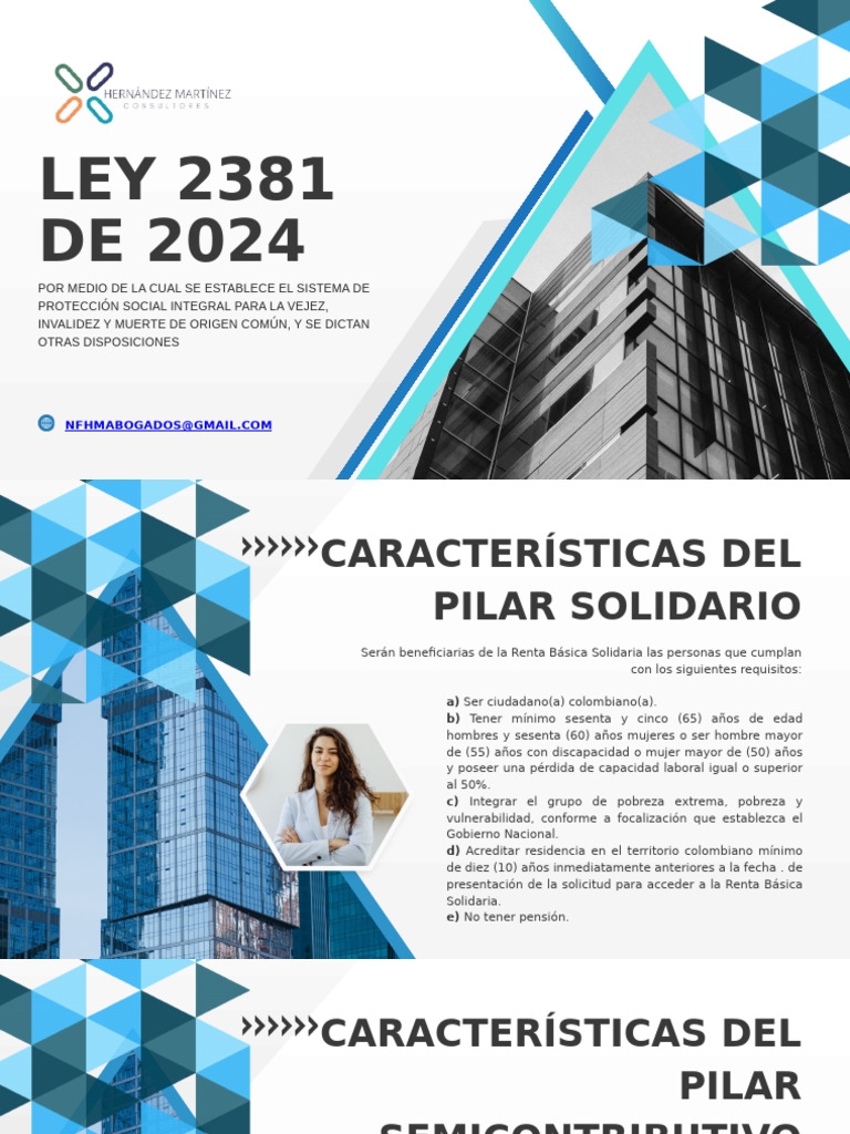 LEY 2381 de 2024 | PDF