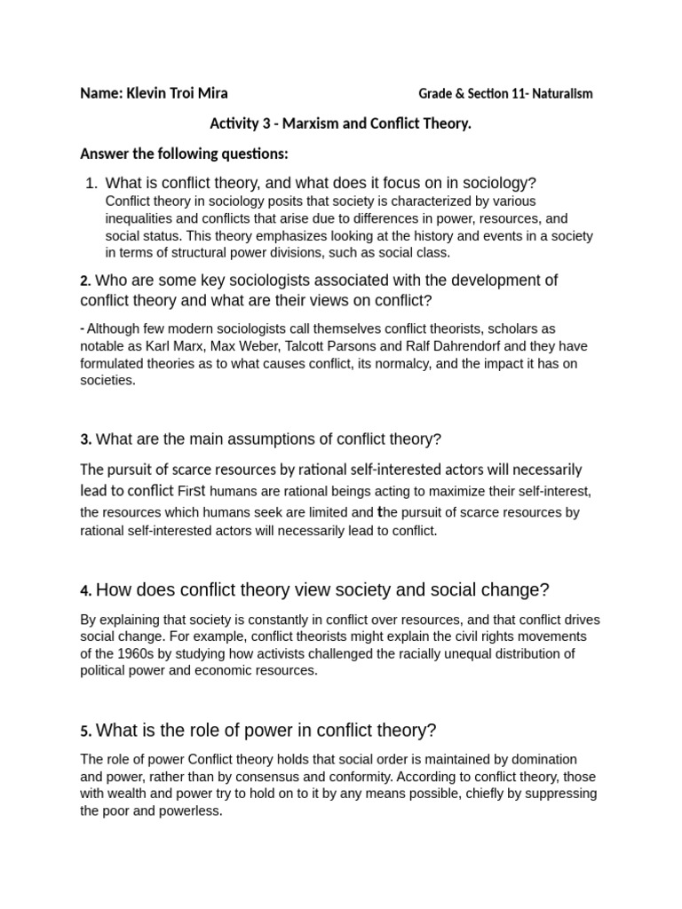 Klevin Troi Mira Activity 3 | PDF