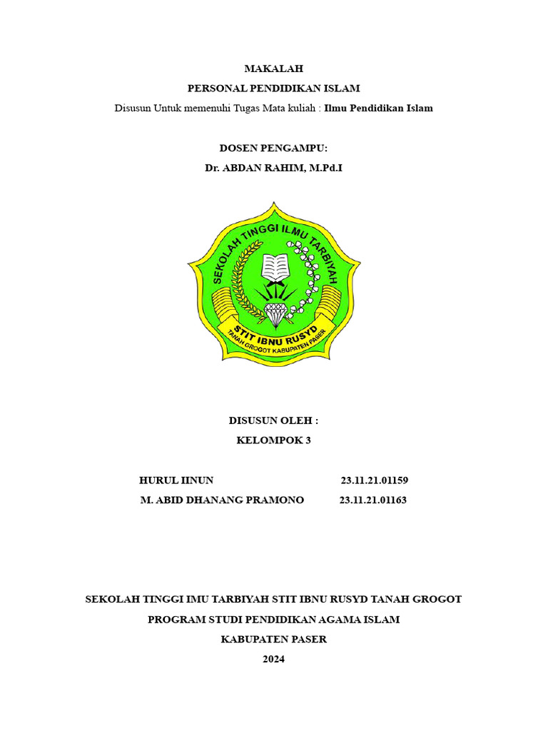 Makalah IPI | PDF
