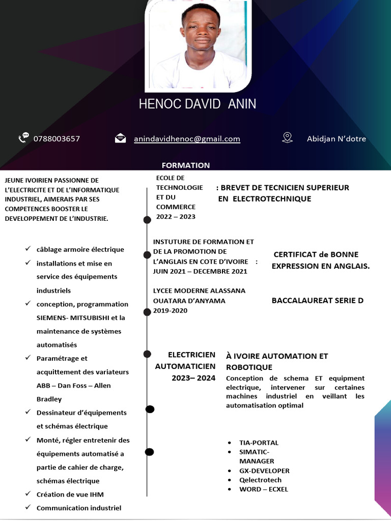 david cv | PDF
