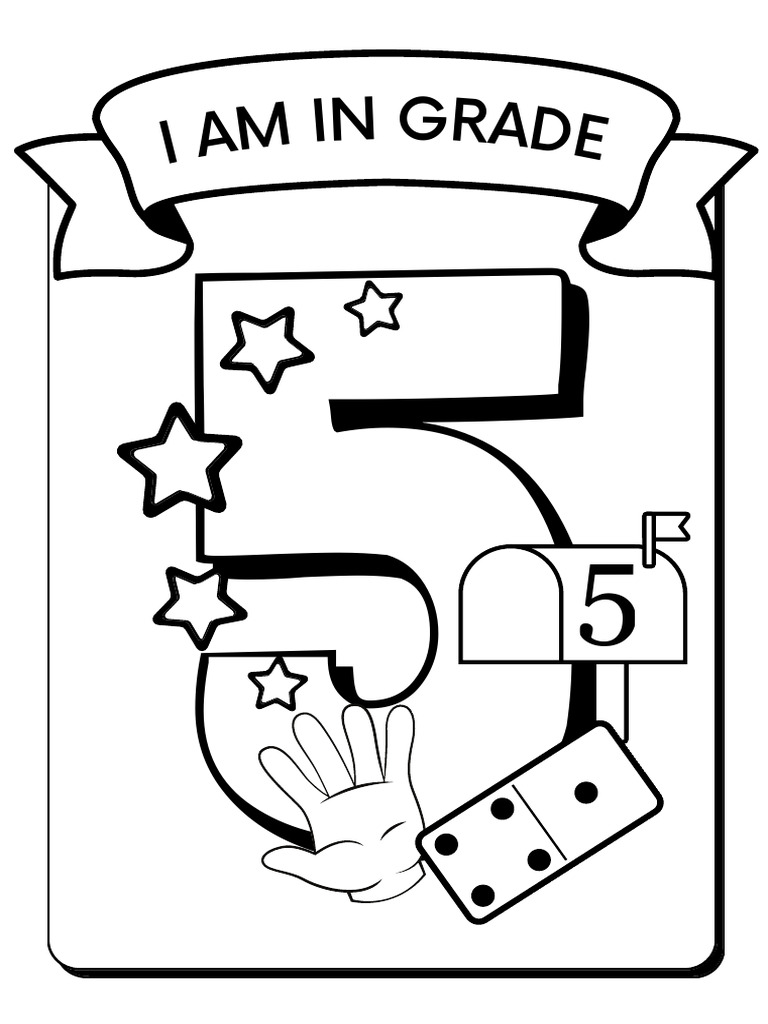 Grade 5 Worksheet Colouring in | PDF