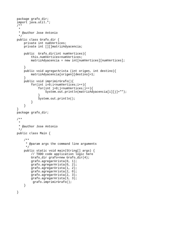 Package Grafo Dir | PDF