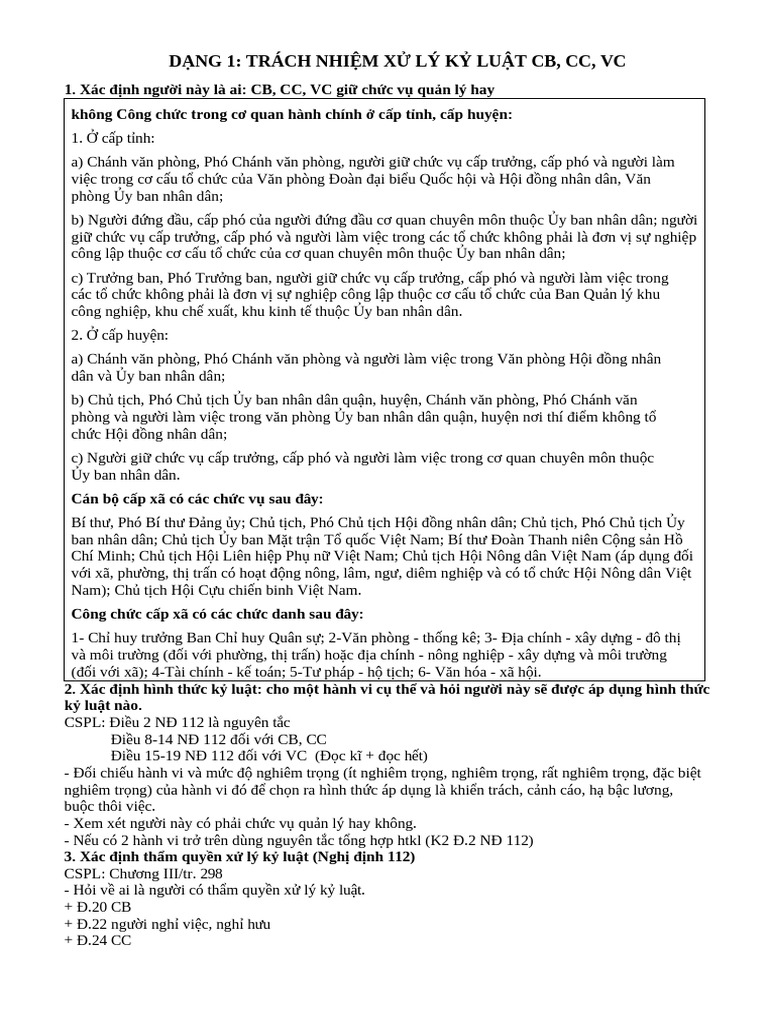 Cach Lam BT LHC Bai Tap | PDF