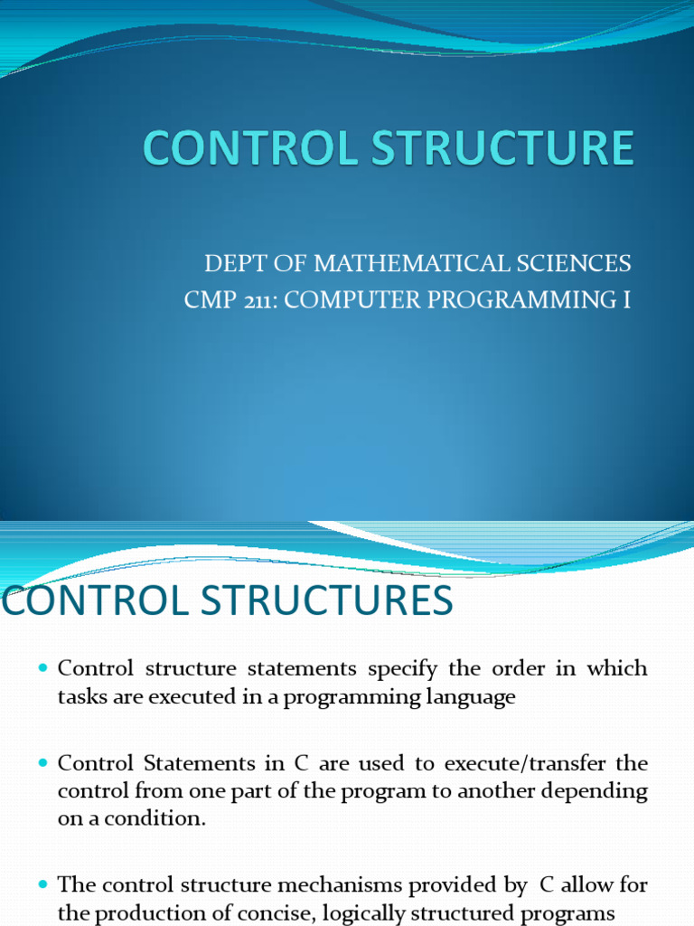 CMP 211 Note 3 | PDF