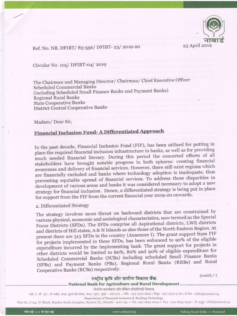 Nabard Fif | PDF