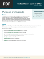 Facilitator - S Guide To SAFe - PO Sync | PDF | Facilitator | Cognition