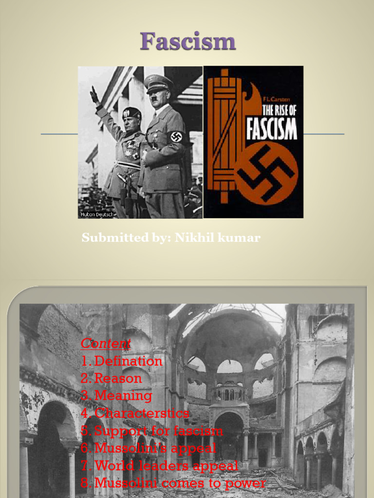 PPT_Rise_of_Fascism | PDF