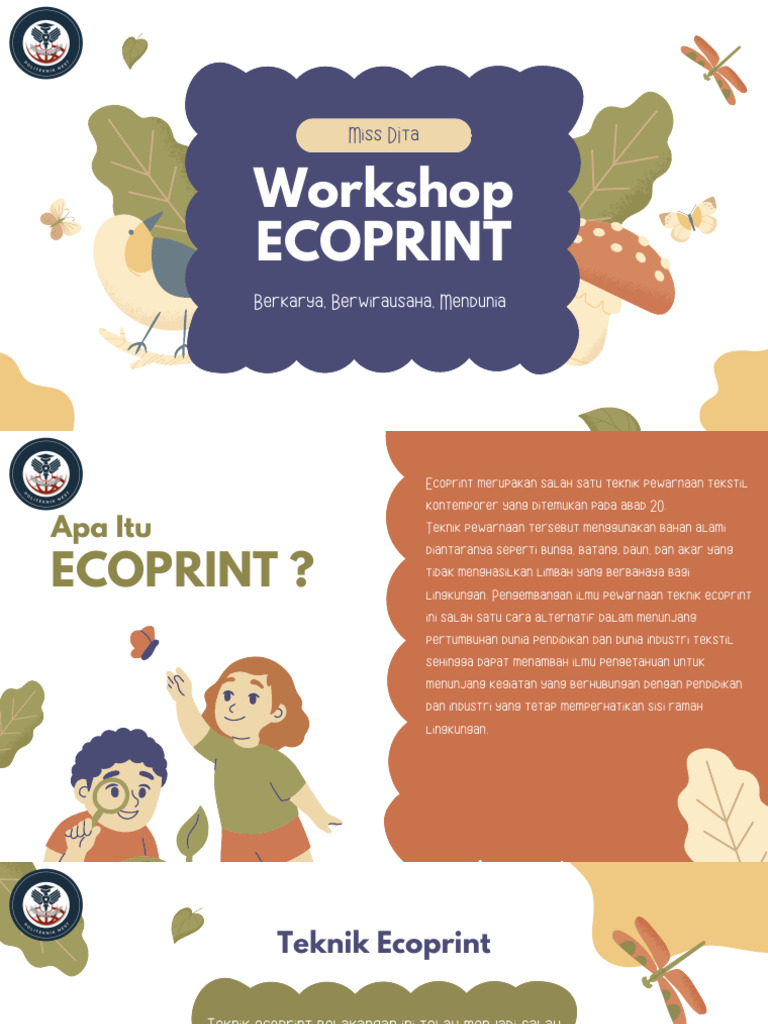 Workshop Ecoprint | PDF