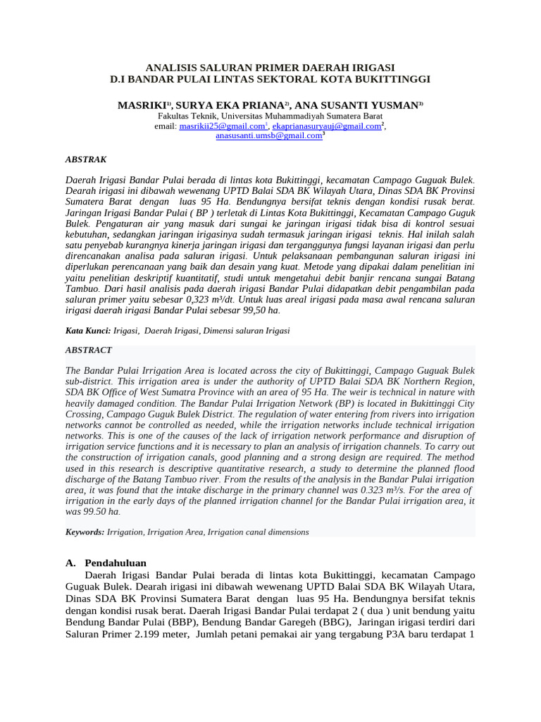 Masriki, Surya Eka Priana, Ana Susanti Yusman | PDF