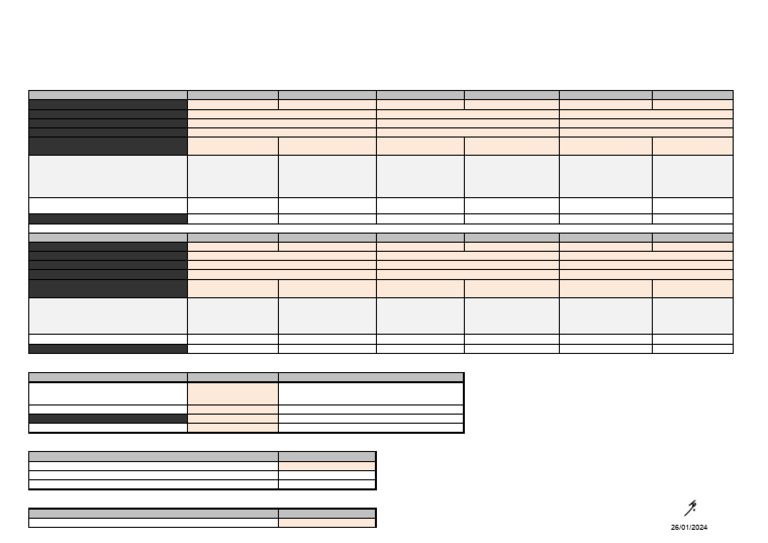 Cronograma Contable - 2024 | PDF