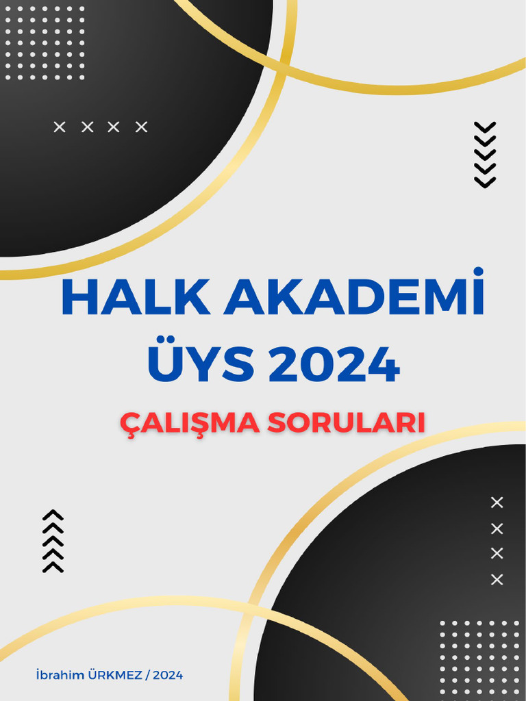 ÜYS 2024 HAZIRLIK SORULARI | PDF