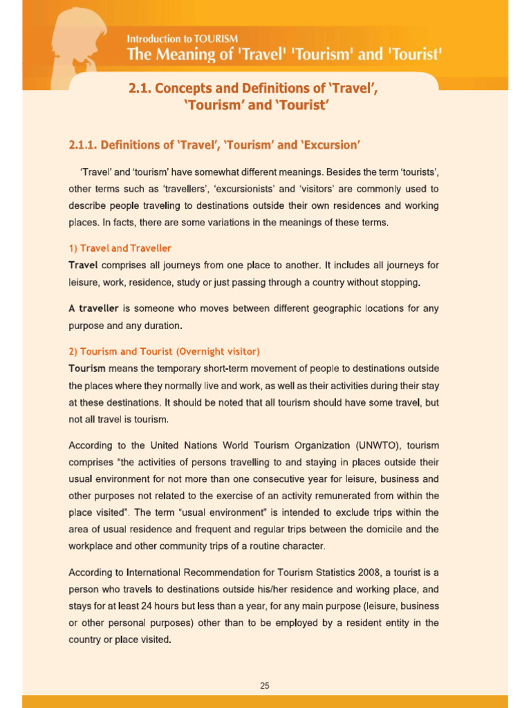 Intro Tourism 25-30 | PDF