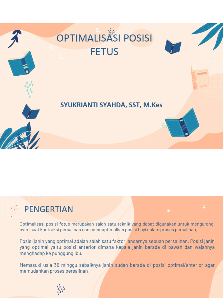 Optimalisasi Posisi Fetus | PDF