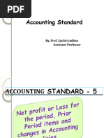 Accounting Standard (AS) 5 Net Profit or Loss For The Period, Prior ...