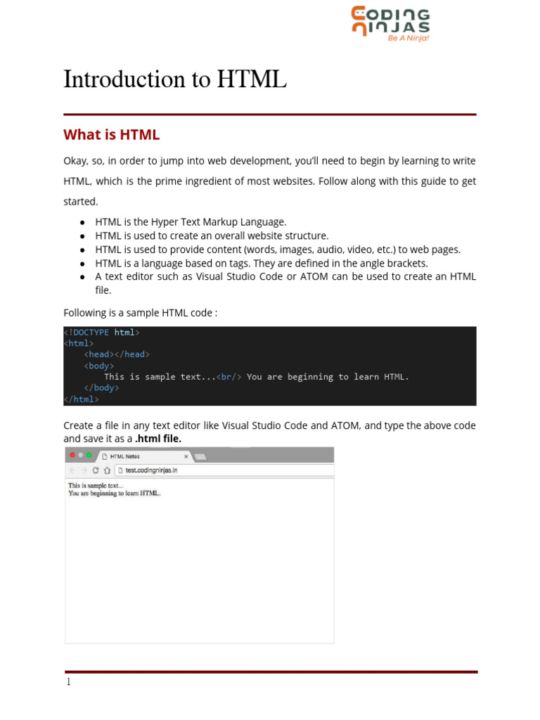 HTML-1 | PDF
