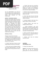 Ra 8491 | PDF | Heraldry | Flag