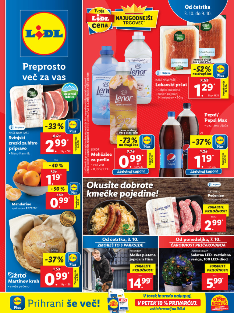 Lidlov Katalog Od 3 10 Do 13 10 07 | PDF