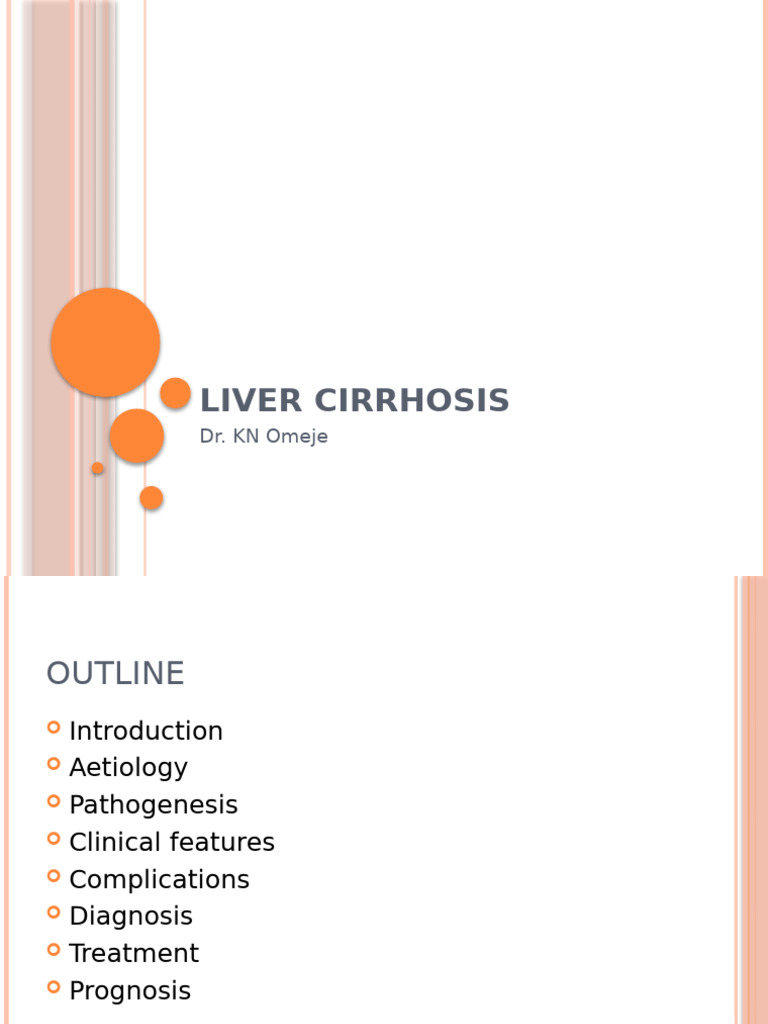 Liver Cirrhosis | PDF