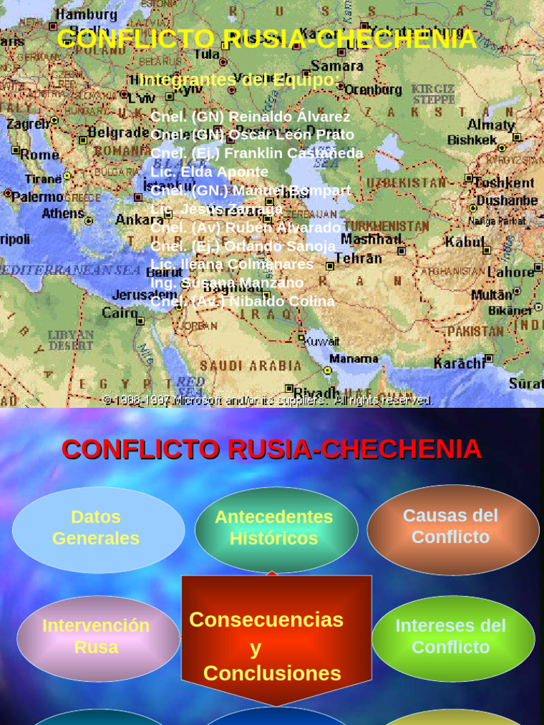 8.1conflicto Chechenia | PDF | Chechenia | Rusia