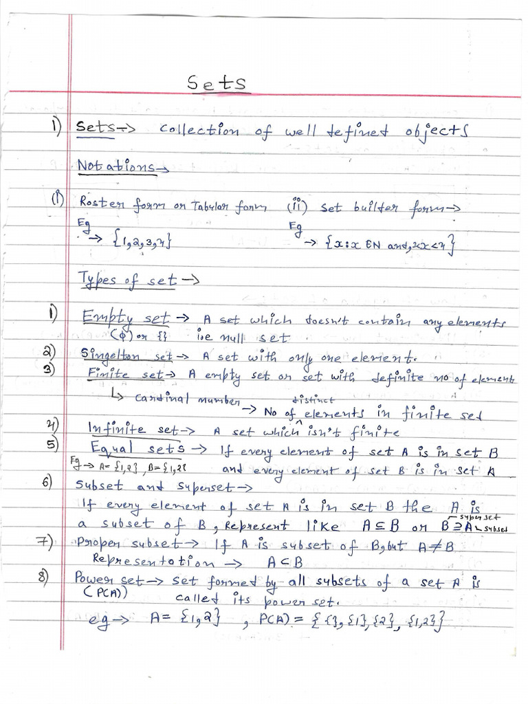 Sets Note Krishna | PDF