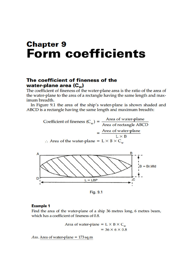 Coefficients of Form | PDF