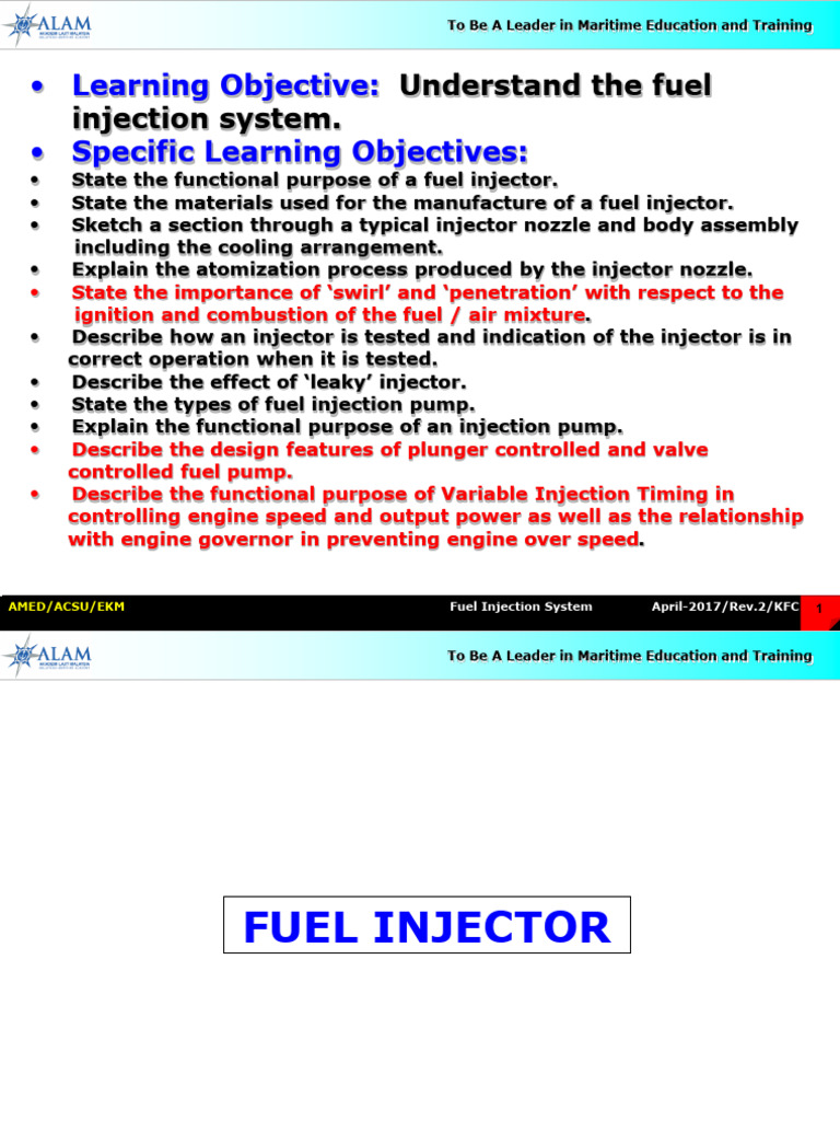 Fuel Injection System Pdf