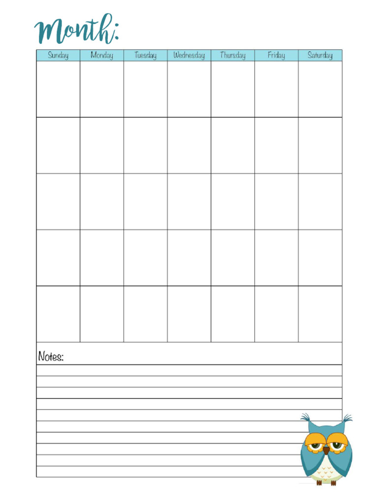 Calendar Pages | PDF