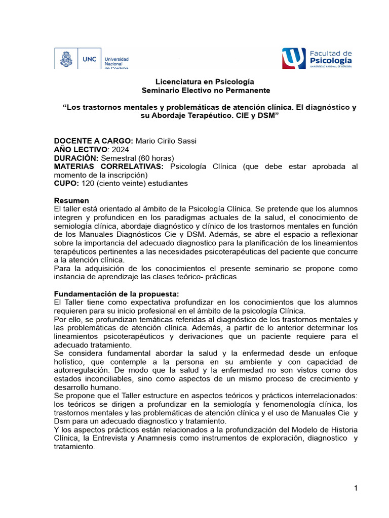 Sassi Plan 1986 Programa Web 2s 2024 | PDF