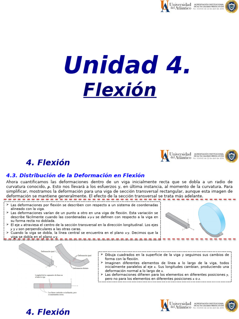4.3. Distribución de La Deformación en Flexión | PDF