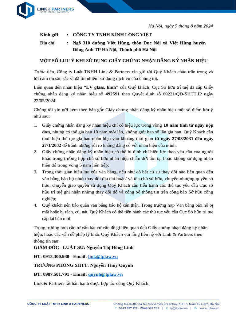 Lu y Khi Su Dung VBBH 492591 | PDF