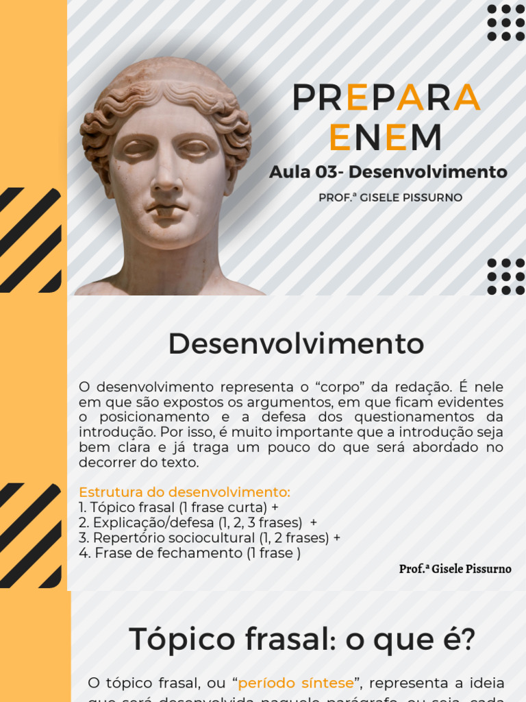 2024 Prepara Enem Aula 03 Desenvolvimento | PDF